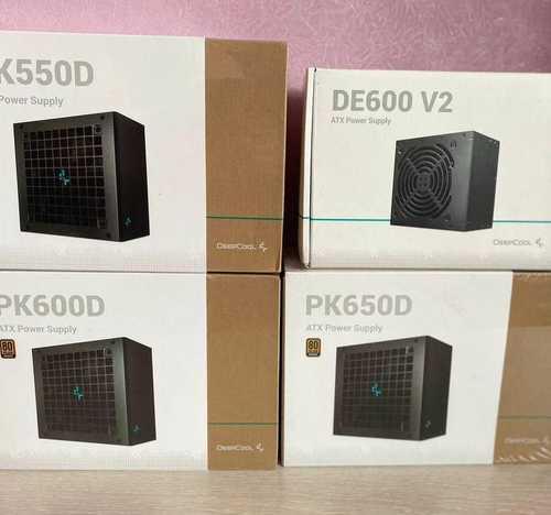 Новые блоки питания deepcool PK 550D 600D 650D