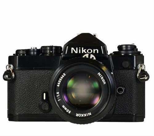 Фотоаппарат пленочный Nikon FE(комплект)