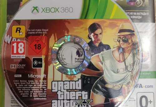 GTA 5 Xbox 360 Disc 2: play. Лицензия