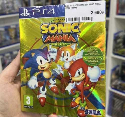 Sonic mania PS4 (NEW)