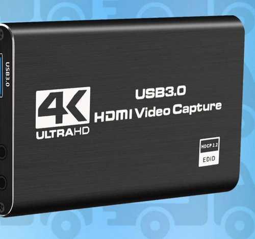 Карта видеозахвата hdmi USB 3.0 4К 2К 1080P 60 fps