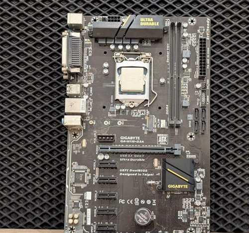 Материнская плата Gigabyte H110-D3А