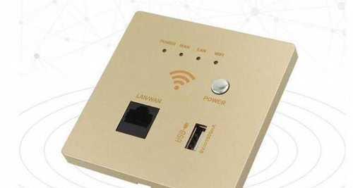 Настенный Wi-Fi роутер 300 Мбит/с новый