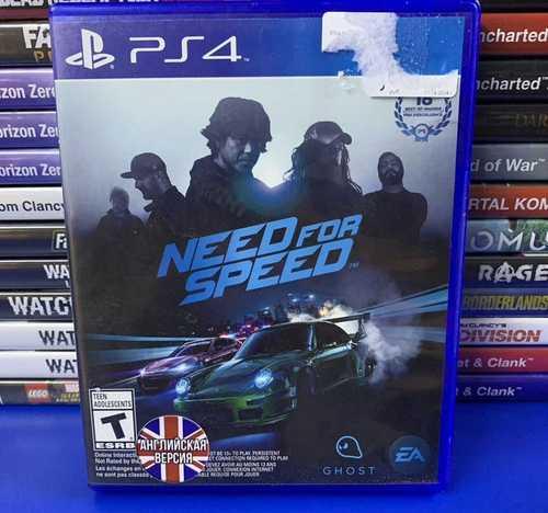 Игра Need For Speed 2015 PS4