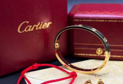 Браслет,серьги Cartier
