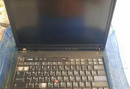 Ноутбук IBM Thinkpad T41 хлам