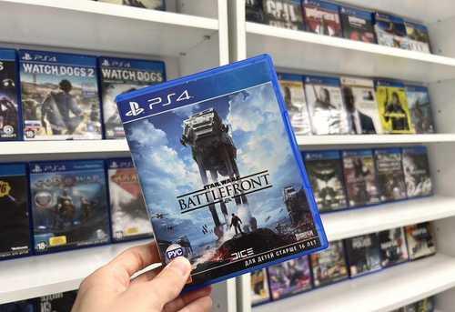 Игра диск ps4 ps5 star wars battlefront