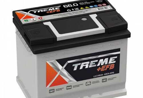 Аккумулятор автомобильный xtreme +EFB 66 обр (L2.0