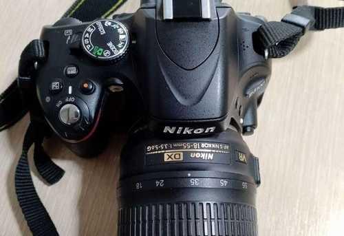 Зеркальный фотоаппарат Nikon d5100