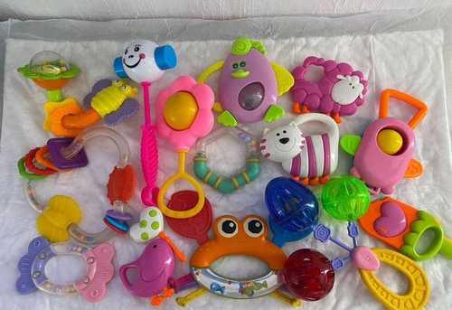 Погремушки грызунки игрушки пакетом детские