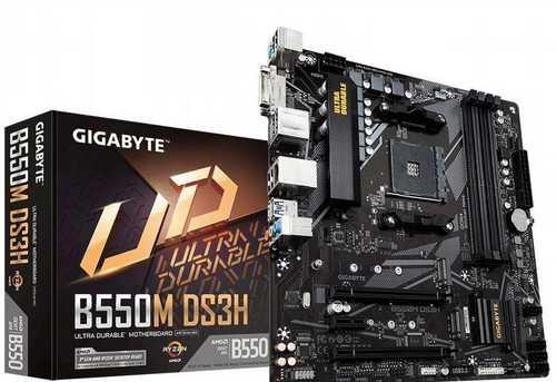 Gigabyte b550m ds3h+Ryzen5600x+16Gb DDR4 новое
