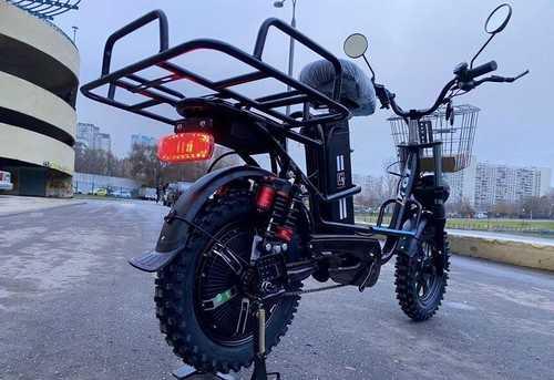 Классный электровелосипед монстр