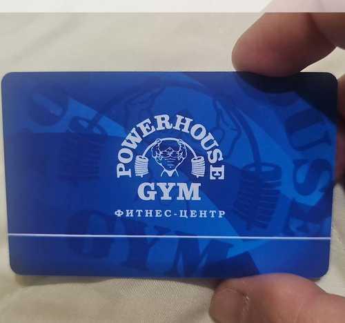 Абонемент в фитнес клуб powerhouse gym С. Дерябина