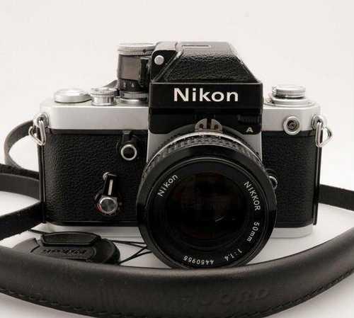 Nikon F2 A silver+50mm f/1.4 Ai Nikkor