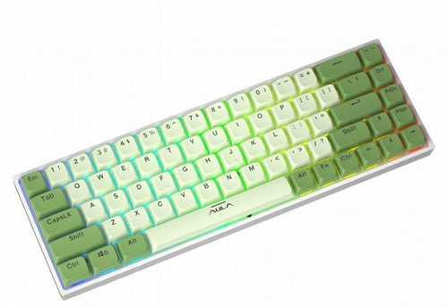 Клавиатура Aula F3068 green 553025