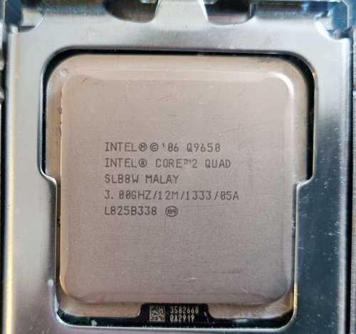 Intel Core 2 Quad Q9650 3.6 GHz + кулер