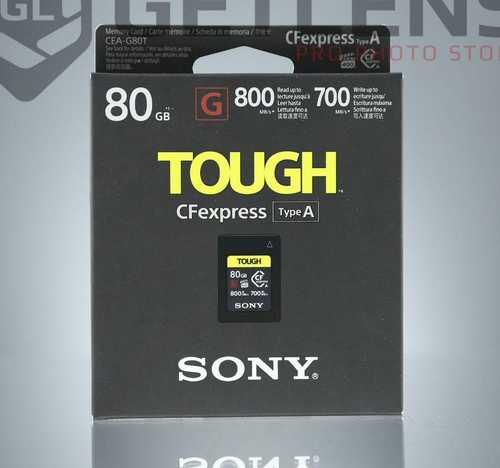 Карта памяти Sony CFexpress Type A 80GB Tough