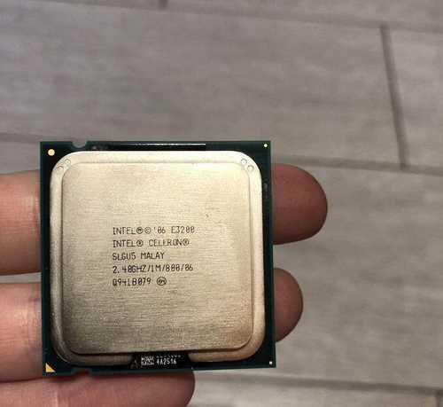 Процессор intel celeron e3200