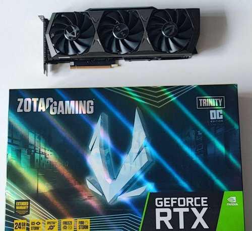 Видеокарта rtx 3090 Zotac Gaming Trinity OC