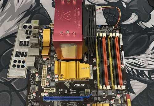 Материнская плата asus P5QC 775