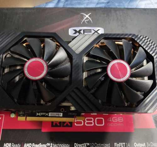 Видеокарта RX580 4gb