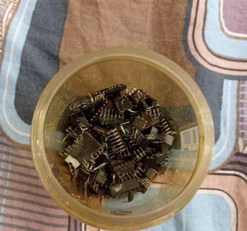 Микросхемы позолота