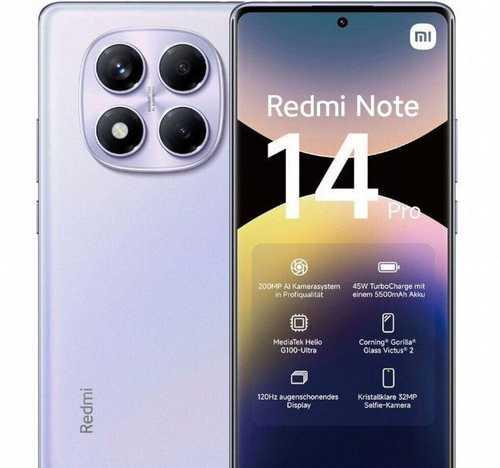 Xiaomi Redmi Note 14 Pro, 12/512 ГБ