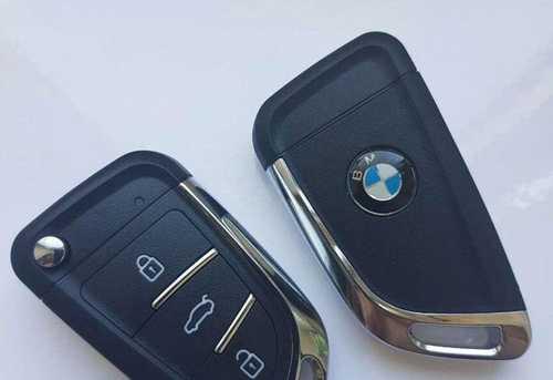 Ключ выкидной BMW E60, E61