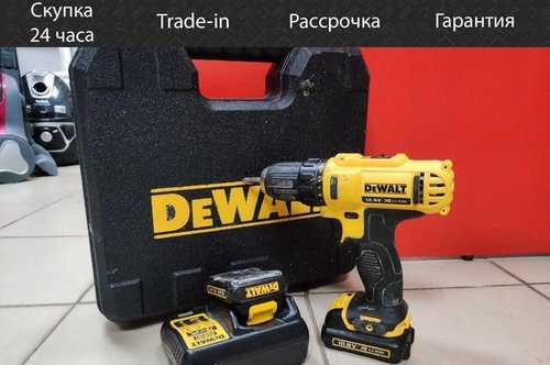 Аккумуляторная дрель-шуруповерт dewalt DCD710-ks