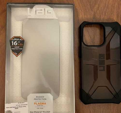 Чехол UAG Plasma для iPhone 13 pro оригинал