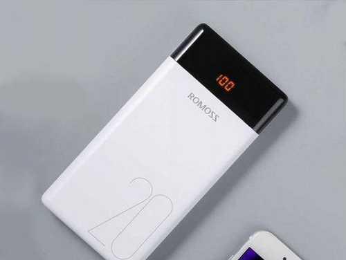 Power bank Romoss LT20 20000mAh (Повер пауэр банк)