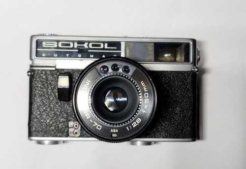 Плёночный фотоаппарат Сокол