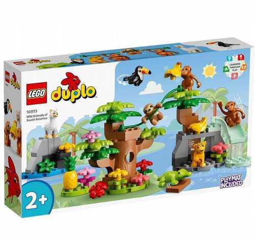 Lego Duplo Лего 10973 Дикие животные Южной Америки