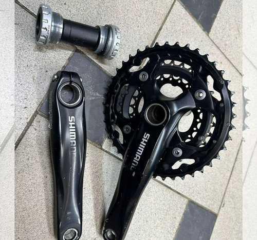 Система шатунов shimano deore M552