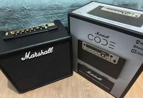 Комбоусилитель marshall code 25