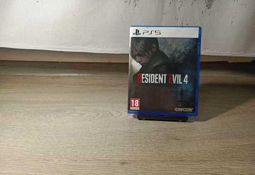Диск с игрой на PS5 Resident Evil 4 remake