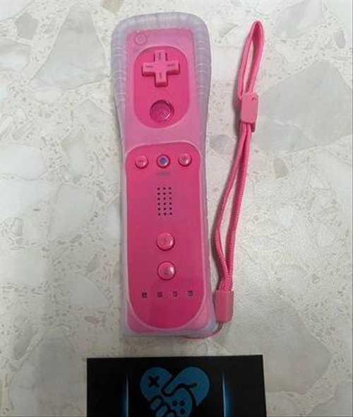 Контроллер Remote для Nintendo Wii WiiU U розовый