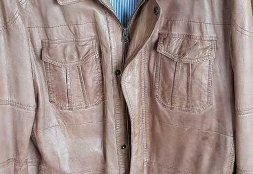 Куртка кожаная муж.50-52 Lloyd Германия кожа наппа