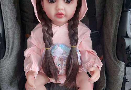 Кукла Реборн 55см Reborn doll силиконовая