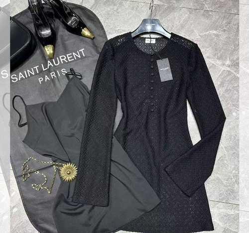 Платье женская Saint Laurent