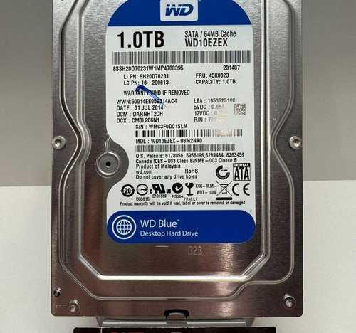 Western Digital Blue 1Tb для стационарного пк