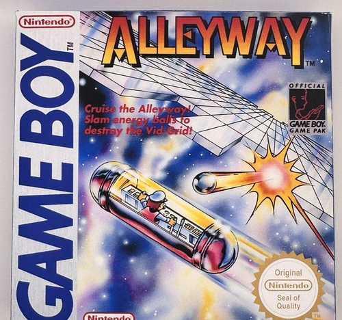 Игра Alleyway для Game Boy оригинал полный комплек