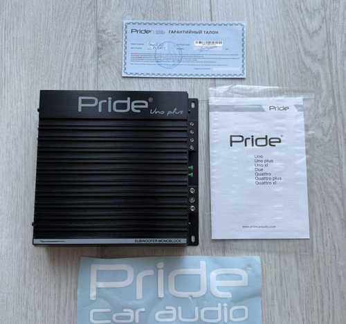 Усилитель одно и 4х канальный Pride UNO/Quattro XL