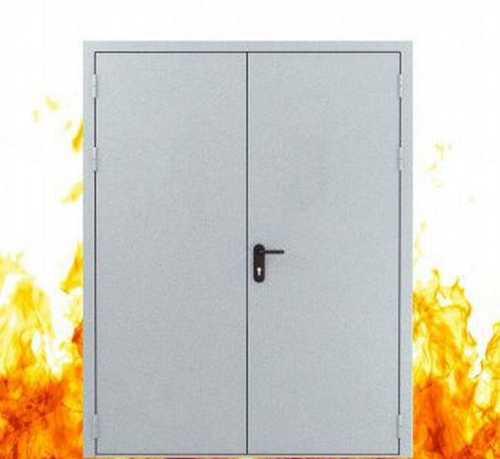 Дверь противопожарная 2080*880 7035 R дпм EI-60