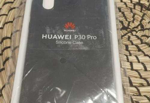Силиконовый оригинальный чехол huawei p30 pro
