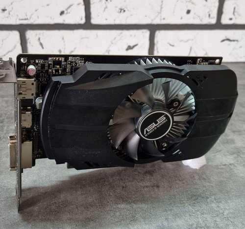 Видеокарта Asus GeForce GTX 1050 Ti Phoenix 4Gb