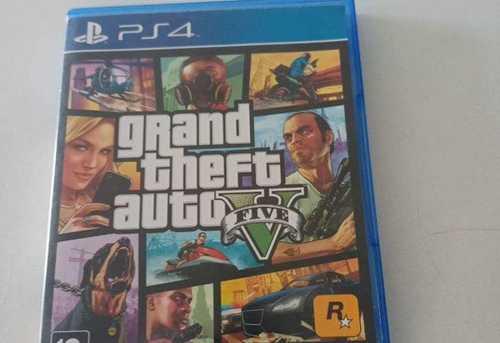 Игра Grand Theft Auto V на Sony PS4