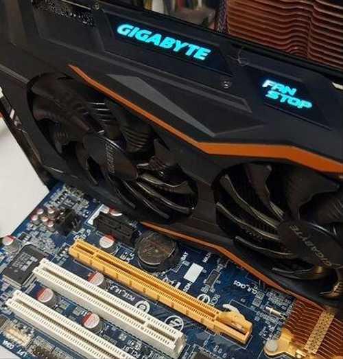 Видеокарта gtx 1050 ti 4gb Gigabite