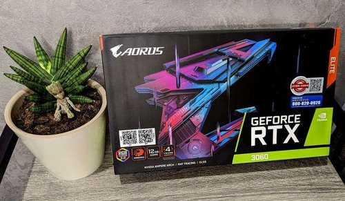 Rtx 3060 Aorus Elite новая