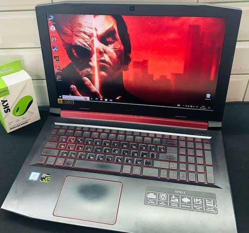 Игровой ноутбук Acer Nitro 5 /GTX 1050Ti